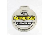China Customized Logo Custom Award Medals / Zinc Alloy Soft Enamel Copper Medal for sale