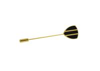 China Custom Enamel Lapel Pins Long Needle Brooch Badge 20-100mm Iron Zinc Alloy for sale