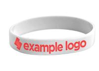 China Luxury Soft Printed Silicone Wristbands For Men Standard Size for sale