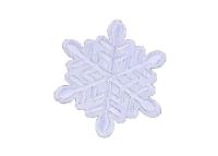 China Custom Embroidered Snowman Patch Iron On Christmas Jacket Stickers 65% Polyester 35% Nylon for sale