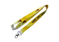 China Red Heat Transfer Dye Sublimated Lanyards For School Event 920x25mm for sale