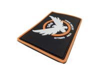 China Custom Soft Rubber Military Patches Tactical Emblem PVC Morale Patch 1000pcs MOQ for sale