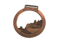China Custom Shape Gold Plated 3D Blank Award Medals Thickness 0.5~3.0mm for sale