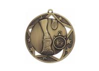 China Custom Iron Badge Sports Event Medals Polish , Sandblasting Or Double Side for sale