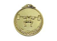 China Custom Gold Plated Zinc Alloy Sports Award Medals 7cm Diameter for Events for sale