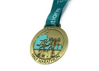 China Custom 3D Metal Sports Medals Gold Silver Bronze Zinc Alloy 70mm for sale