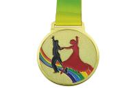 China Custom 3D Metal Sports Medals Gold Silver Bronze Zinc Alloy 70mm for sale