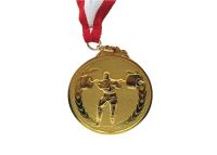 China Custom Hard Enamel Metal Medals for Basketball Volleyball Sports Awards 24K Gold Plated for sale