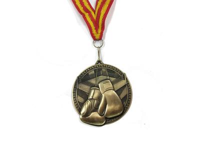 China Custom 3D Zinc Alloy Sports Medal 50mm Gold Silver Bronze for Marathon Running Events for sale