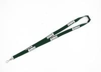 China Personalized Advertising Imprint Polyester Lanyards Custom Logo 0.6mm To 2.5mm Thickness for sale