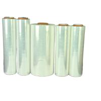 China Moistureproof Soft High Impact PE Hand Stretch Film with High Transparency for Glass Ceramic Mechanical Casting Cargo Bundling for sale