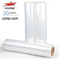 China YIHONG Industrial Grade Thickened Wide Stretch Film Custom for Furniture Transportation and Goods Anti Scratch Protection for sale