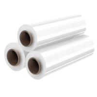 China Heavy Duty Extra Thick Puncture Proof Hand Stretch Film High Viscosity Cling Wrap for Large Freight Pallet Bundling Transit for sale