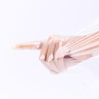 China Super High Adhesion Mini Roll Stretch Film Lightweight Portable Wrap for Small Commodity Express Parcel Manual Packing for sale
