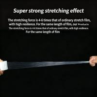 China YIHONG LLDPE Soft Stretch Film Heavy Duty Multi Size 10cm 250mm 500mm Palletizing Cargo Protection Logistics Packing Casting for sale