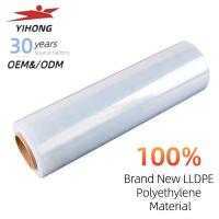 China Popular Clear Transparent High Clarity Stretch Film for Supermarket Goods Retail Commodity Display and Packing YIHONG Custom for sale