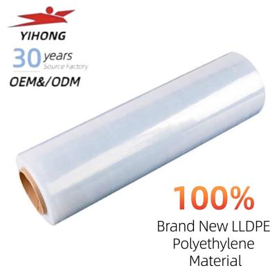 China Popular Clear Transparent High Clarity Stretch Film for Supermarket Goods Retail Commodity Display and Packing YIHONG Custom for sale