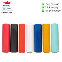 China YIHONG 50cm Soft LLDPE PE Stretch Film Roll 500mm Moisture Proof Transparent Durable Chemical Packaging Film for sale