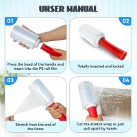 China YIHONG Free Sample Mini Stretch Film Roll 5