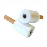 China YIHONG PE Soft Moisture Proof Casting Stretch Film 22 Mic 50mm Pallet Wrap Handle for sale
