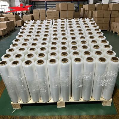 China YIHONG High Quality Hand Stretch Film Shrink Wrap Shipping Clear Plastic 18