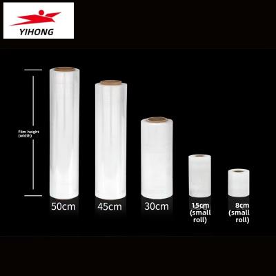 China YIHONG PE High Transparency Self-Adhesive Industrial Wrapping Roll Film Agriculture Packaging Model YS45543 Wholesale Tray for sale