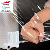 China YIHONG PE High Transparency Self-Adhesive Industrial Wrapping Roll Film Agriculture Packaging Model YS45543 Wholesale Tray for sale