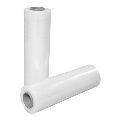 China Eco Friendly High Cling Self Adhesive Clear Stretch Film for Warehouse Stacking Hardware Building Material Protection for sale