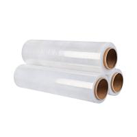 China Eco Friendly High Cling Self Adhesive Clear Stretch Film for Warehouse Stacking Hardware Building Material Protection for sale