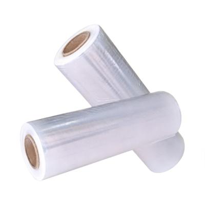 China Ultra Thin Economical LLDPE Stretch Film High Stretch Ratio Wrap for Light Goods Household Moving Furniture Wrapping for sale