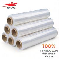 China Hot Sale Clear High Stretchability Puncture Resistant Stretch Film for Mechanical Hardware Casting Industrial Container Packing for sale