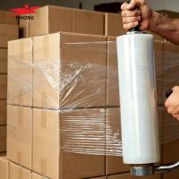 China YIHONG Virgin LLDPE Soft Stretch Film Anti Aging Competitive Price Industrial Packaging Film 100 Meters Casting for sale