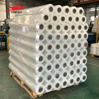 China 25 Microns High Tensile Lldpe Stretch Film YIHONG 500mm Moisture Proof Pallet Wrap for Outdoor Storage and Export for sale