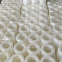 China 50kg Jumbo Roll Lldpe Stretch Film 500mm Continuous Supply Pallet Wrap for Large Scale Factories YIHONG Custom for sale