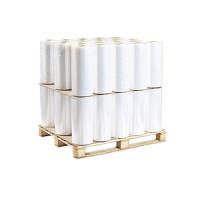 China YIHONG Soft Transparent LLDPE Stretch Film Machine Grade Pallet Packaging Film for sale
