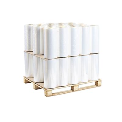 China YIHONG Soft Transparent LLDPE Stretch Film Machine Grade Pallet Packaging Film for sale