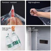 China Customized Logo Printing Glossy LLDPE Soft Shrink Stretch Film Pallet Wrapping Roll Compostable Degradable Bottle Carton Box for sale