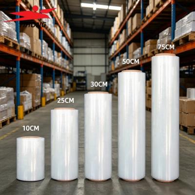China YIHONG Biodegradable Eco Stretch Film Jumbo Roll 18 Inch 1500ft 2kg 3kg 4kg Plastic Film for sale