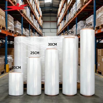 China YIHONG Heavy Duty Pallet Stretch Film 30 Micron Nano Layer Shockproof for Industrial Rotary Table Automatic Wrapping Machine for sale