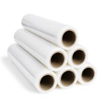 China Low Thickness 8 Micron LLDPE Pallet Shrink Wrap Film Lightweight Transparent for Industrial Cross Border Logistics Packing for sale