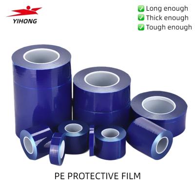China YIHONG 5 Layers Blue Stainless Steel and Aluminum Furniture Electrical Appliances Self-Adhesive Wheel Hub PE Protective Film for sale