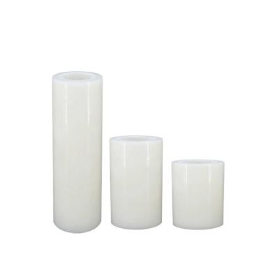 China YIHONG Custom Soft Anti Scratch Opaque Eco-Friendly Machine Grade Protective Film Sticky Back PE Adhesive Film for sale