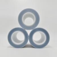China YIHONG Milky White PE Net Grain Protective Film Medium Tack Anti Slip PE Film for Glass Panel for sale