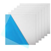 China PE Blue Anti-Scratch Self-Adhesive Protective Film Blow Molding Transparent High Light Transmission Non-Bubble Soft Stainless for sale