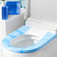 China Disposable Multi-purpose Anti-dust Film PE Pre-cut Static Protective Film for Toilet Seat / Switch / Dental Equipment Cover for sale