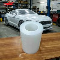 China YIHONG Custom PE TPU Material Transparent Soft Glossy Moisture Proof Stretch Adhesive Wrap Film for Car Collision Protection for sale
