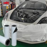 China YIHONG 50cm Wide Industrial Protective PE Film for Automotive Maintenance Soft Translucent Black White Special Color Blow Molded for sale