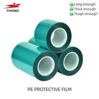 China YIHONG Industrial Soft PE Moisture Proof Static Cling Packaging Protective Film Blow Molding Craft 300m Length Food Medical for sale