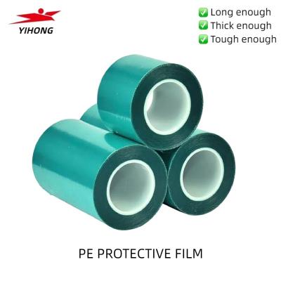 China YIHONG Industrial Soft PE Moisture Proof Static Cling Packaging Protective Film Blow Molding Craft 300m Length Food Medical for sale