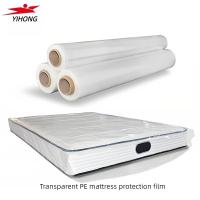 China YIHONG OEM Transparent PE Protective Mattress Film Clear Blow Molding Packaging Moisture Proof Soft for sale